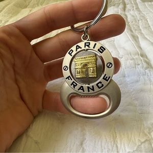 Accessories | Nwot Paris France Keychain Souvenir With Bottle Opener ...